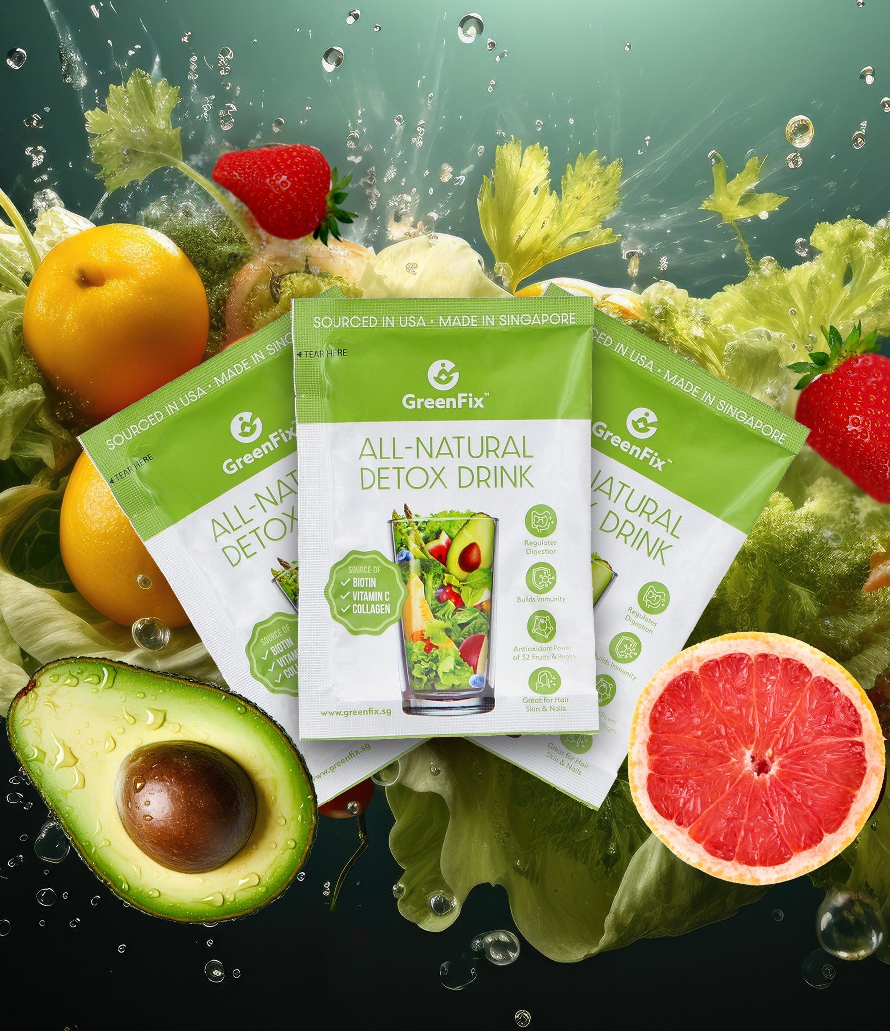 Green Fix™ - All Natural Detox Drink